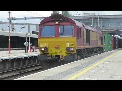 Class 66187 - Ews - Stafford - At Speed - 29.07.2020 - YouTube