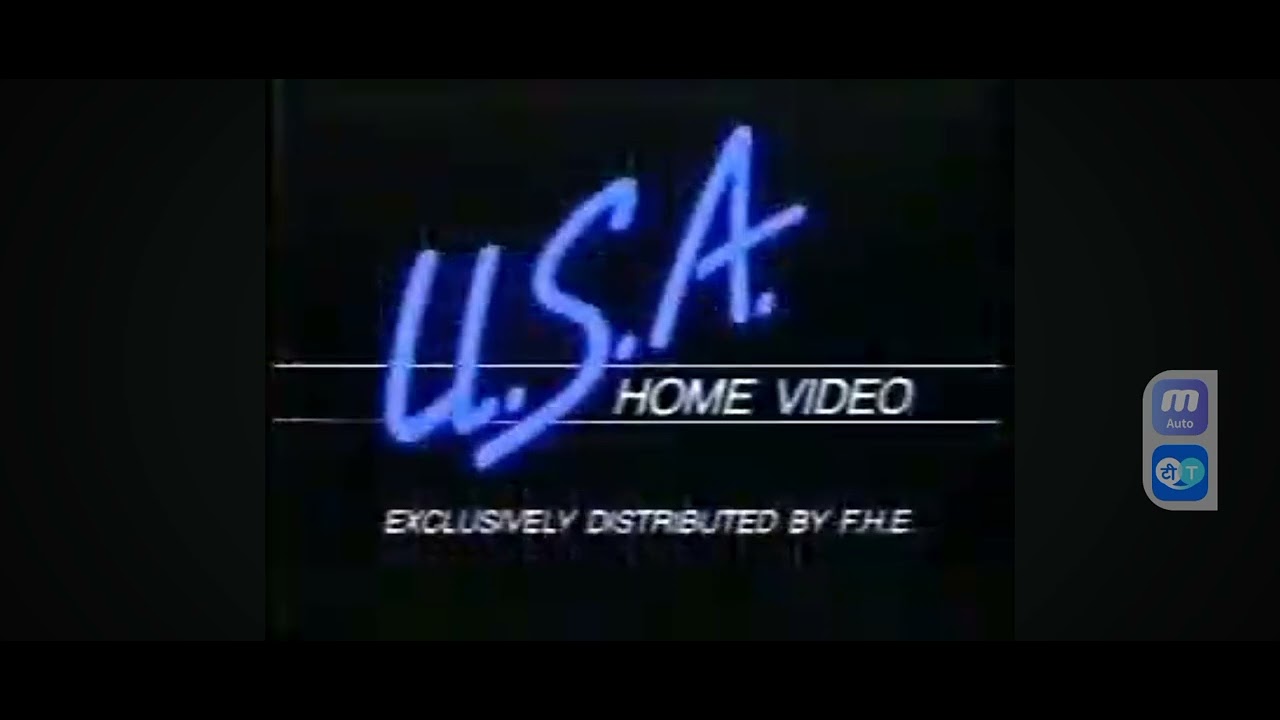 U.S.A. Home video logo - YouTube