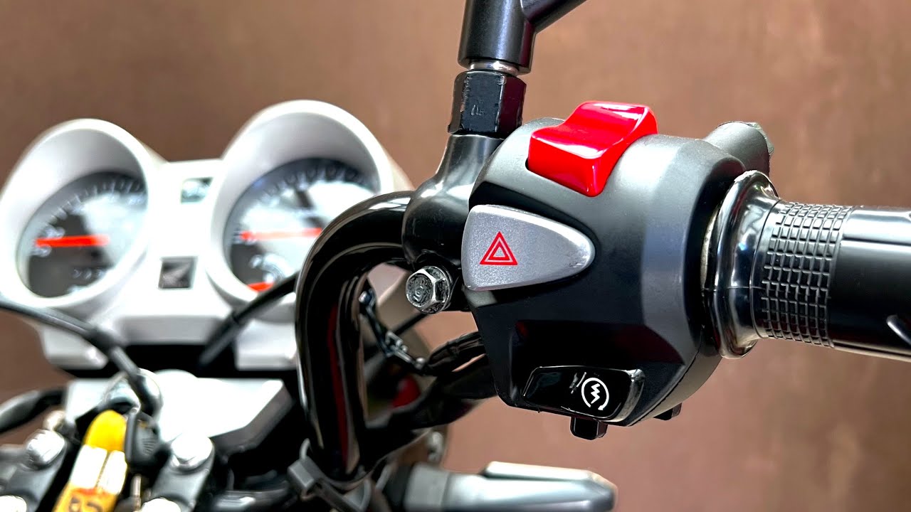 COMO COLOCAR PUNHO DA CB500 NA FAN 125?? Corta corrente, pisca alerta e ...