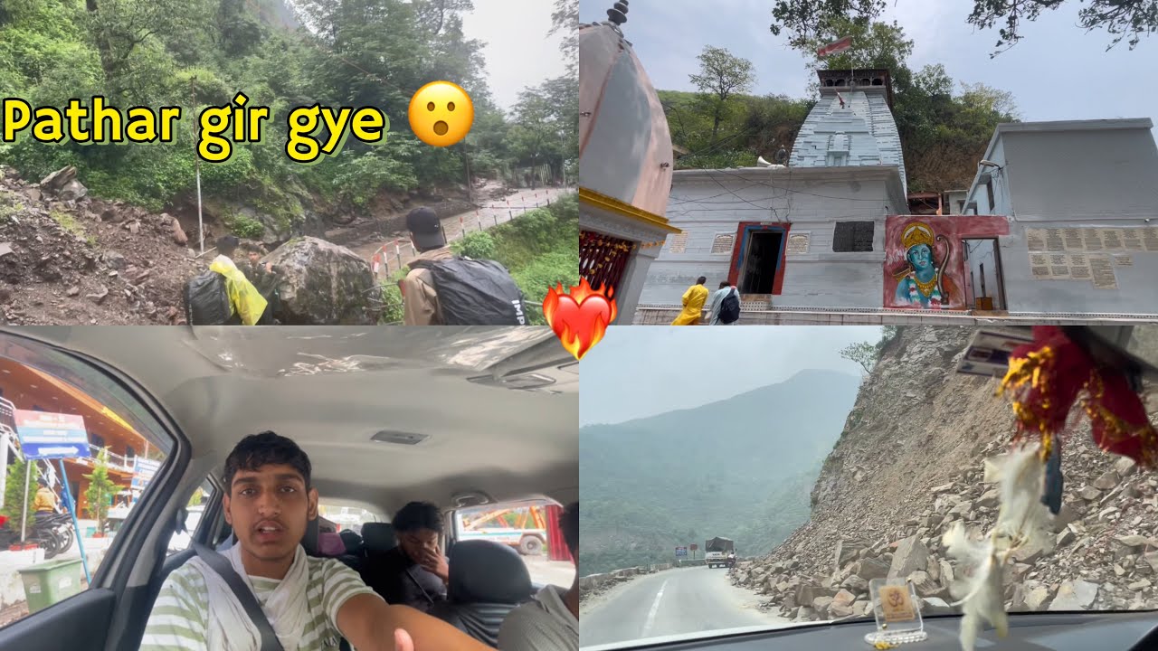 Kedarnath Se Aate Aate Pathar Gir Gye 😮 || Shree Ram Ji Ka Mandir ...