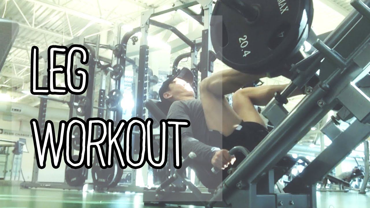 Leg Workout PHAT-ish Leg Hypertrophy - YouTube