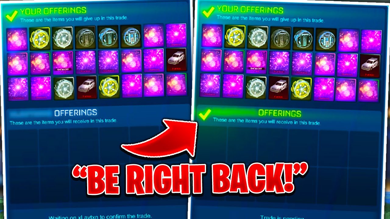 Going AFK in ACCEPTED TRADES WITH NEW ITEMS! | *RISKY* EXPERIMENT ...
