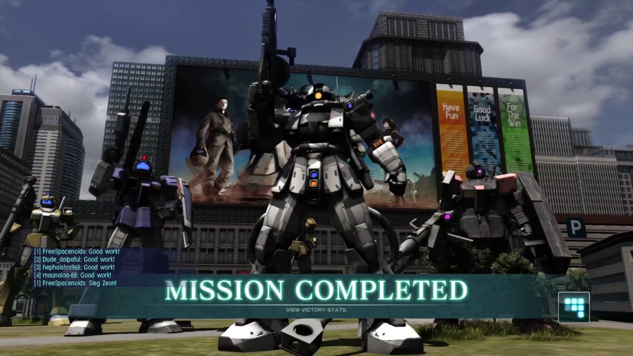 Gundam Battle Operation 2: Recon Zaku Lv1 Deserted City - YouTube