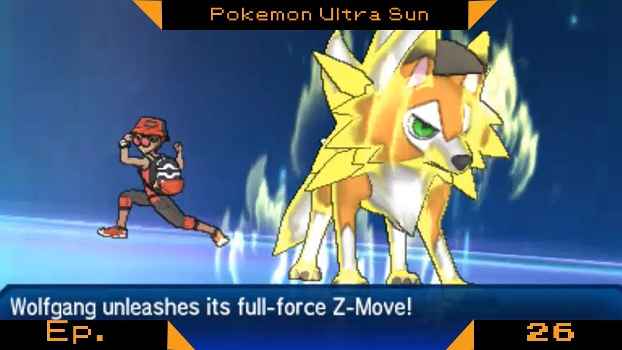 LYCANROC Z-MOVE! Let's Play! Pokemon Ultra Sun Part 26: Pandora's Box ...