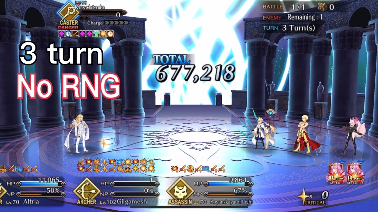 Fate Grand Order - Lostbelt 5 Grand battle Krischtaria - Gilgamesh 3 ...