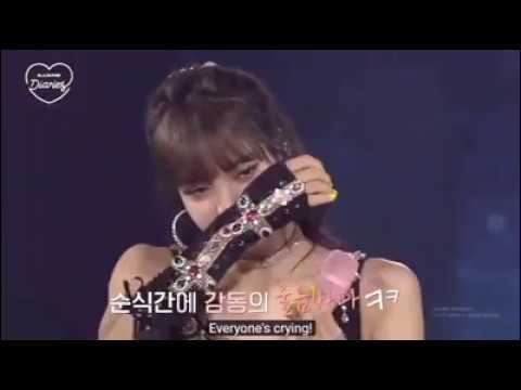 BLACKPINK LISA Crying Moments - YouTube