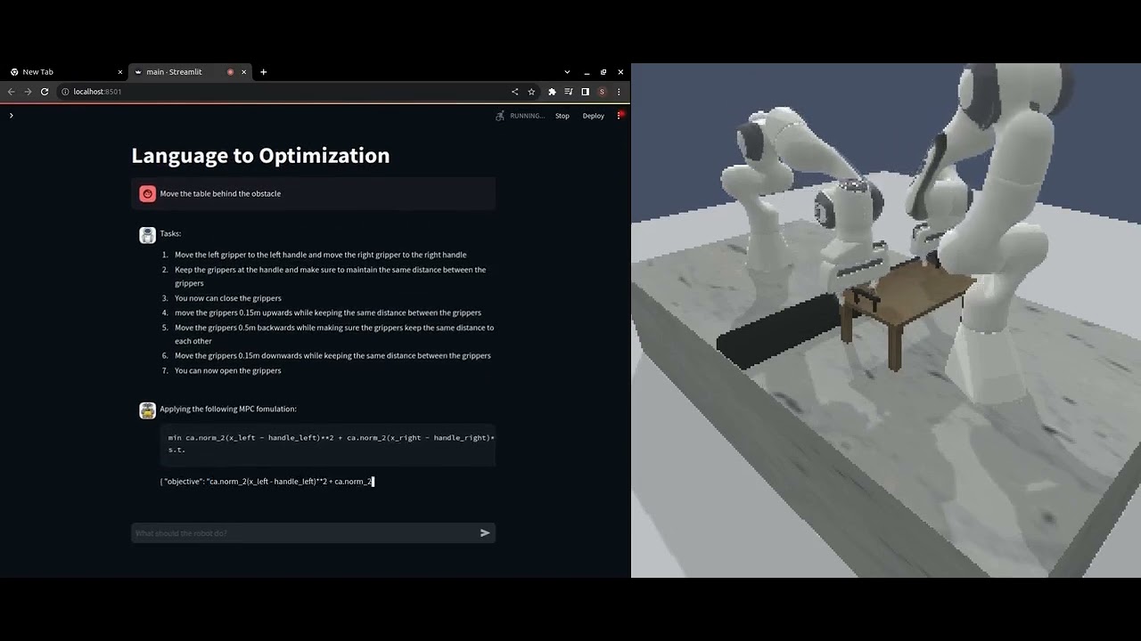 ROBOT! MOVE TABLE - YouTube