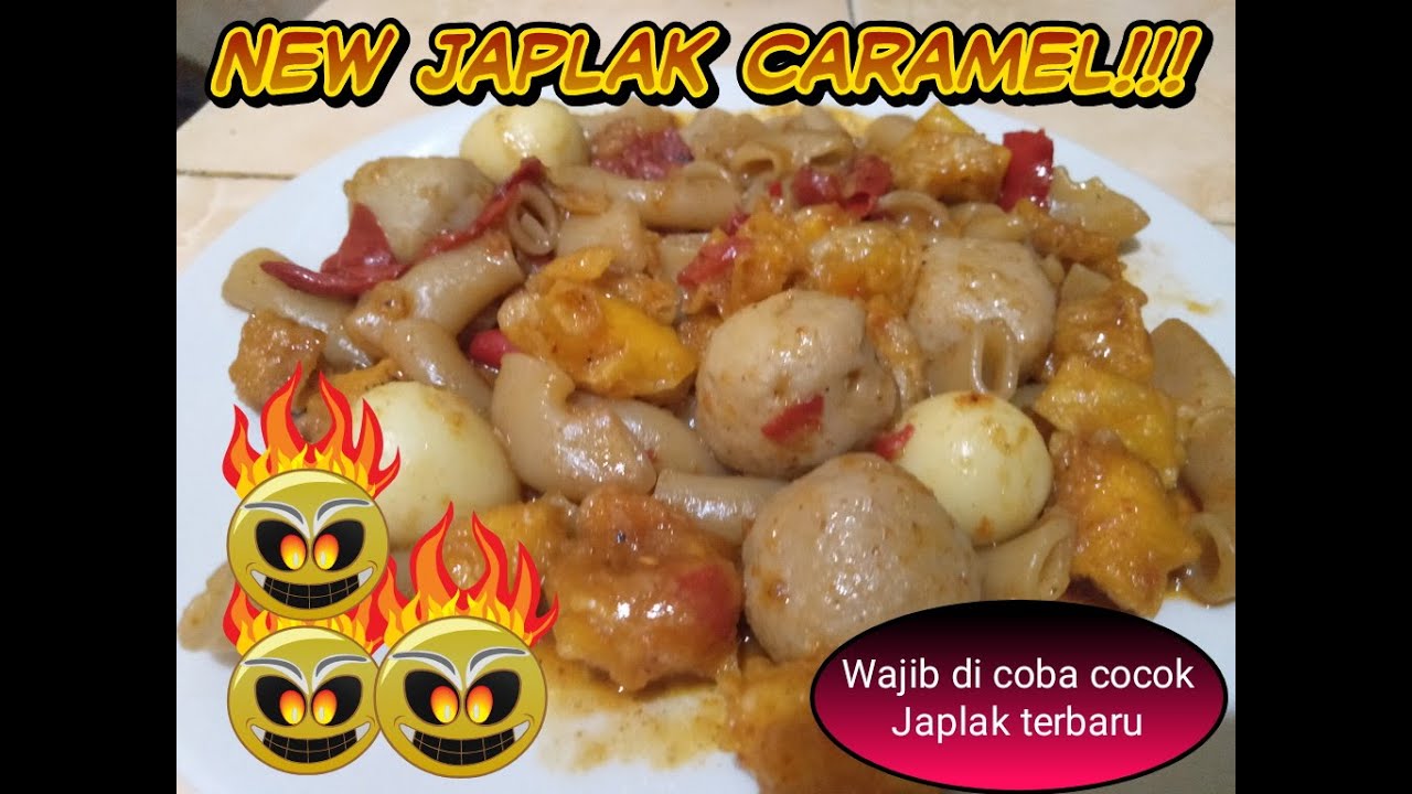 Tutorial cara membuat japlak part 2 ll new japlak caramel👌 - YouTube