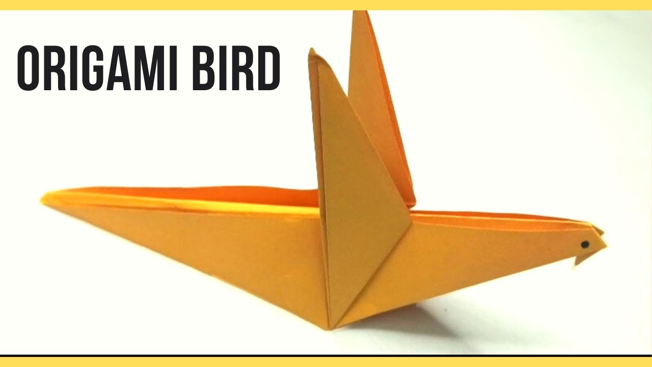 How To Make Bird With Paper | How To Make A paper Bird Easy| Paper Bird ...