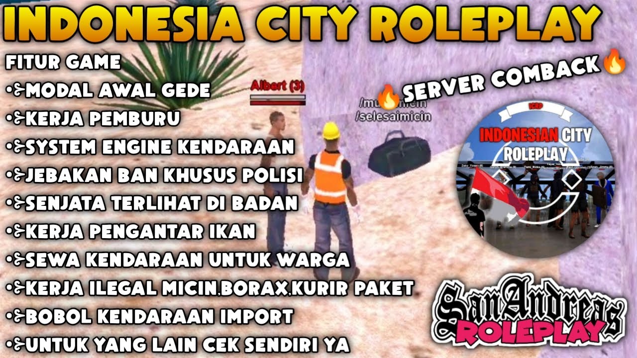 REVIEW SERVER INDONESIA CITY ROLEPLAY || GTA SAMP INDONESIA - YouTube