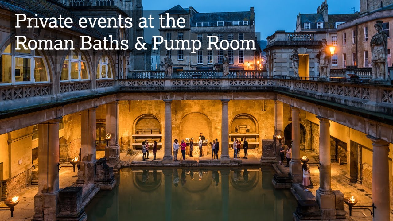 Private events at the Roman Baths and Pump Room - YouTube