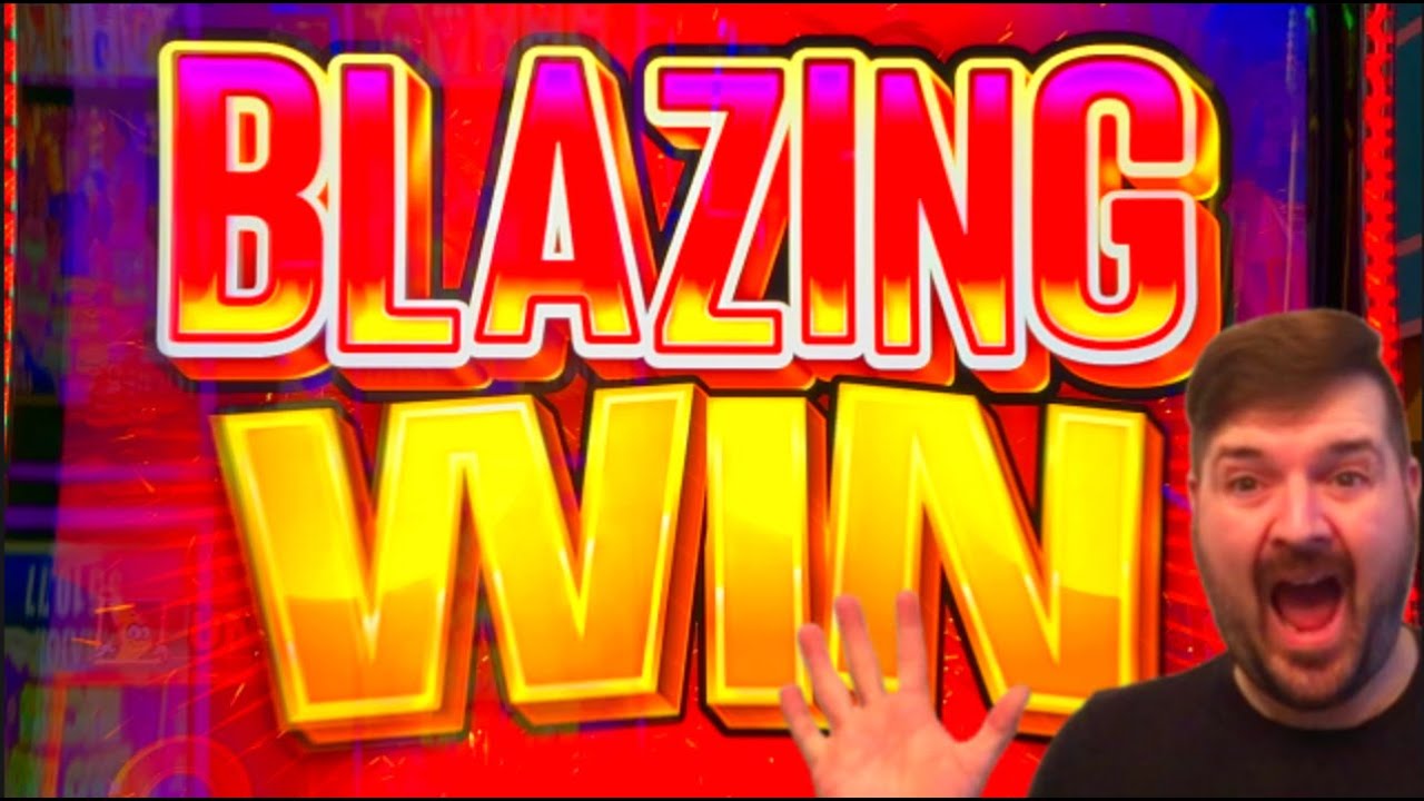 BONUS After BONUS After BONUS On NEW BLAZING LOCK Slot Machine! - YouTube