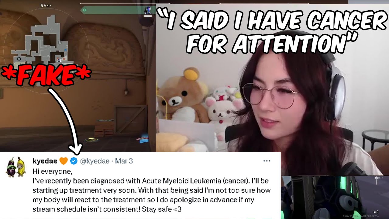 Kyedae On Why She Faked Having Cancer For Attention - YouTube
