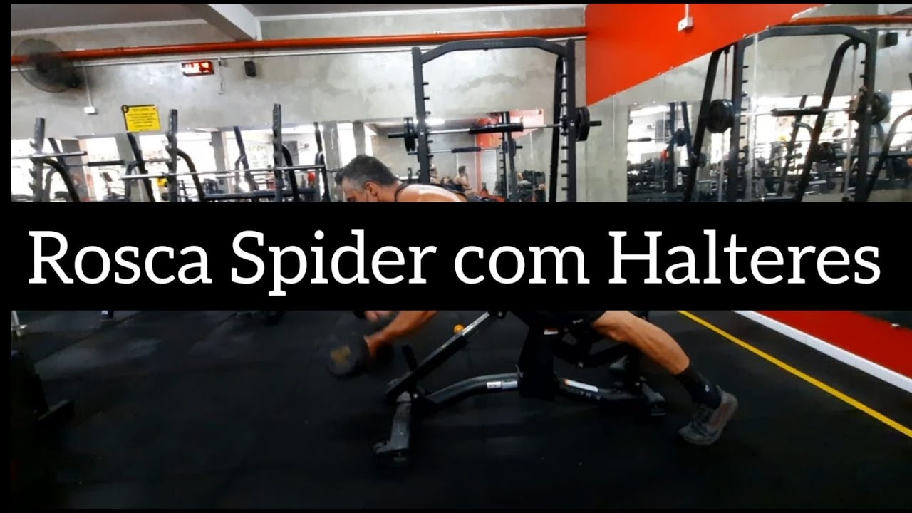 Rosca Spider com Halteres - YouTube