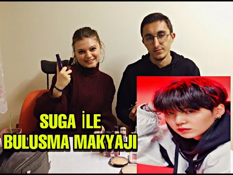 BTS Suga İle Buluşma Makyajı | Date makeup with SUGA