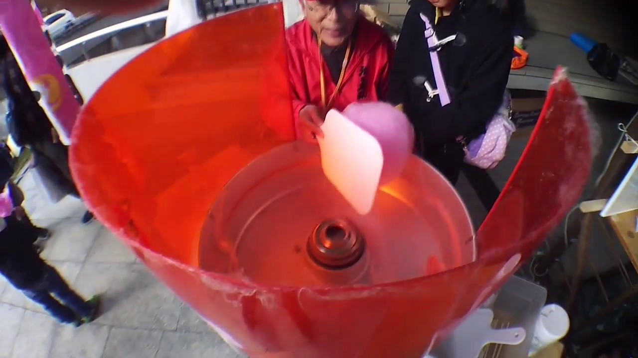 "WATAGASHI" cotton candy - YouTube