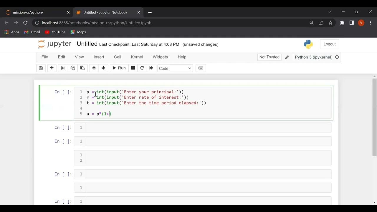 Python program for Compound Interest | Calculate Compound Interest in ...