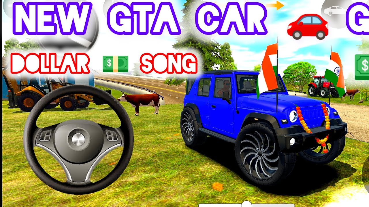 Dollar (Song) Modified 😈 Mahindra yellow Thar || Indian Car Simulator ...