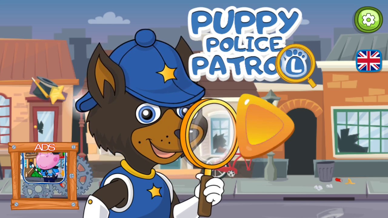 Puppy Policeman Patrol gameplay first look - YouTube