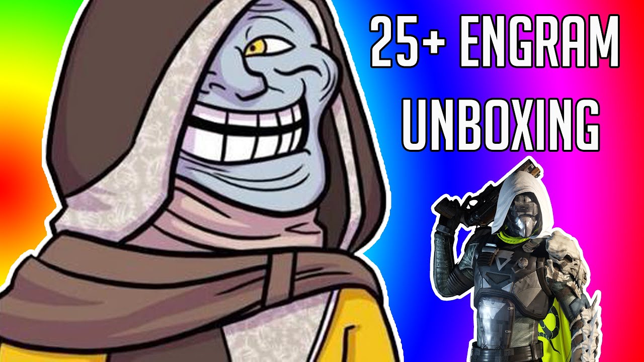 Destiny : Opening 25+ Engram's! Cryptarch the TROLL! - YouTube