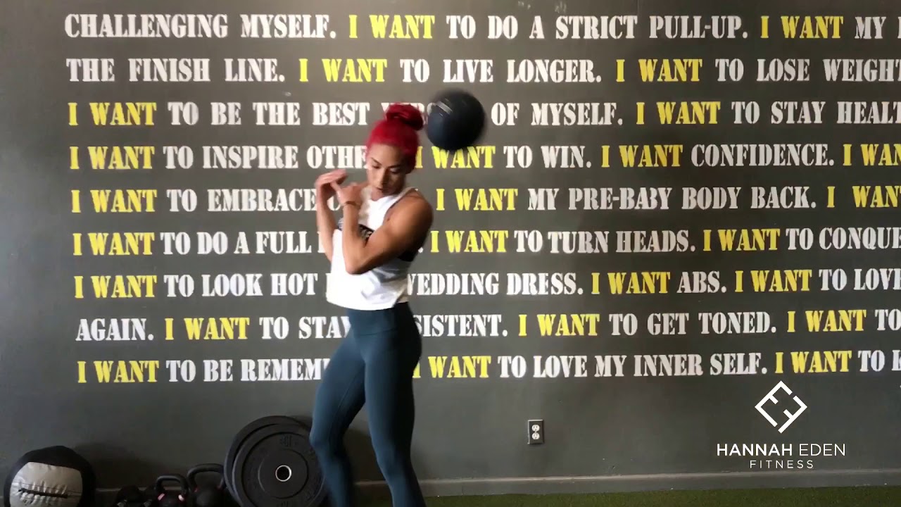 Slam Ball Over Shoulder - YouTube