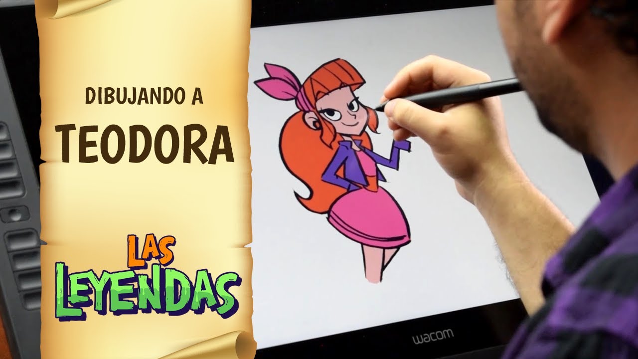 ¡Dibuja a TEODORA! | Las Leyendas (Legend Quest) EN EXCLUSIVA EN ...