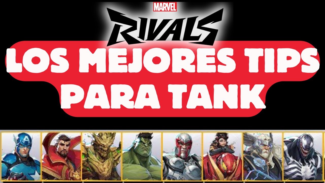 MEJORES CONSEJOS DE TANQUES de Marvel Rivals Secretos REVELADOS - YouTube