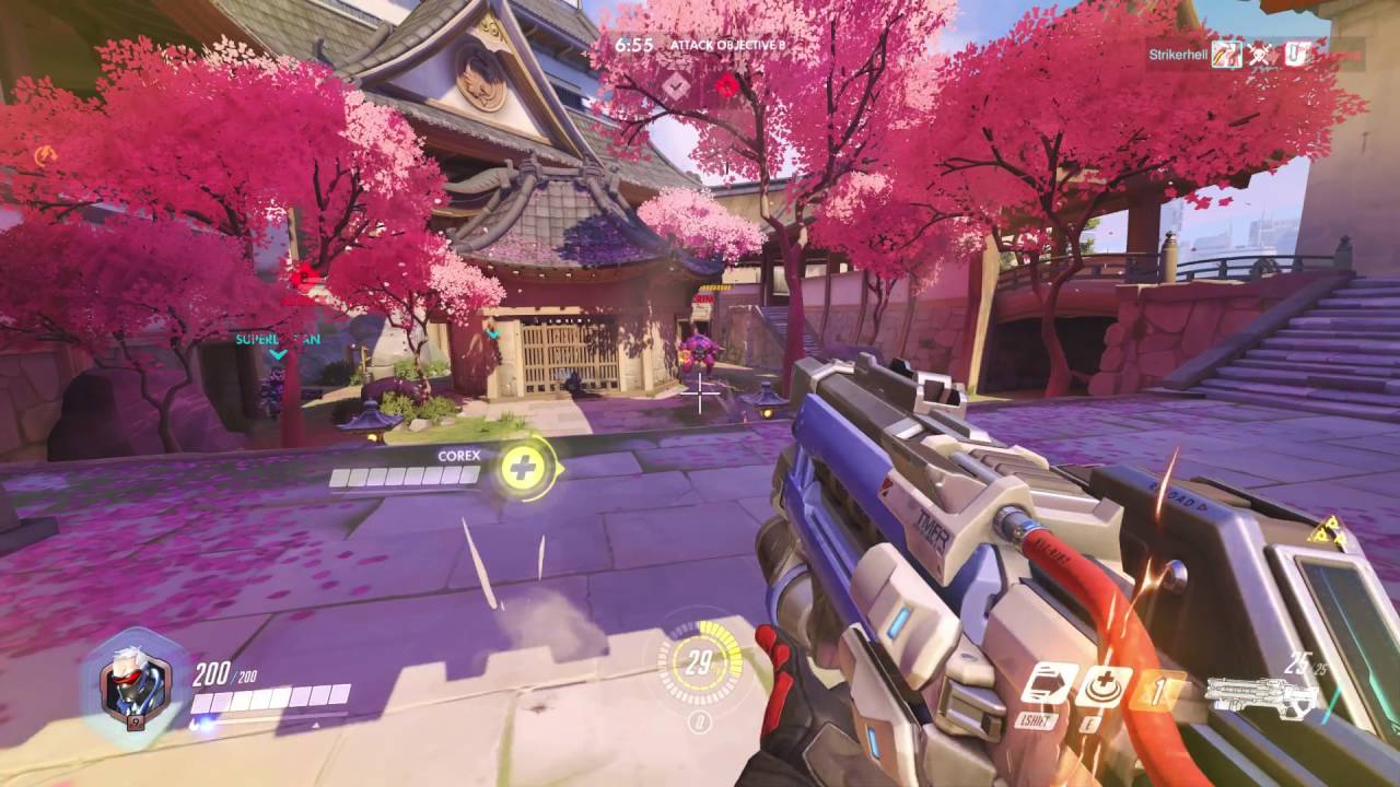 Overwatch Multiplayer Gameplay - Soldier:47 - YouTube