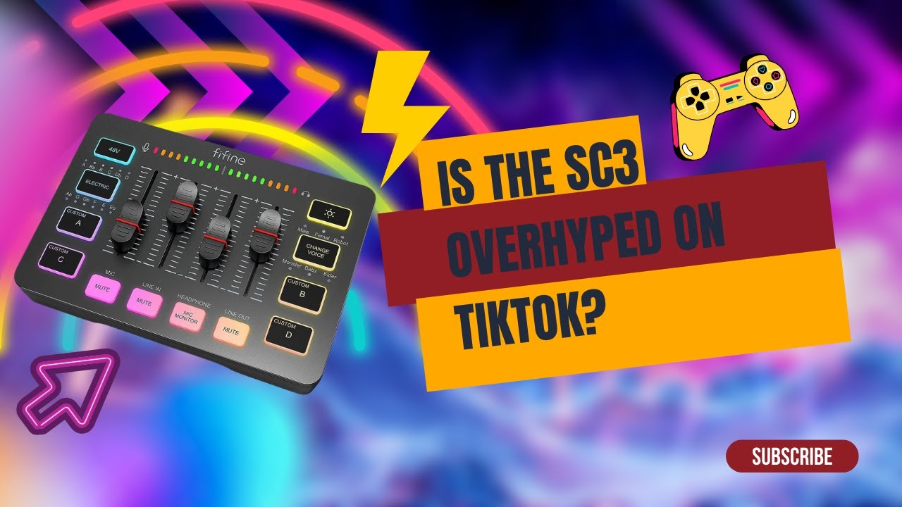 IS THE FIFINE AMPLIGAME SC3 GAMING MIXER WORTH IT? - YouTube
