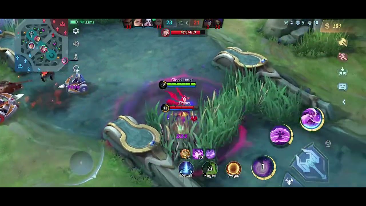 Mobile Legends - Alice Gameplay (Double Kill) - YouTube