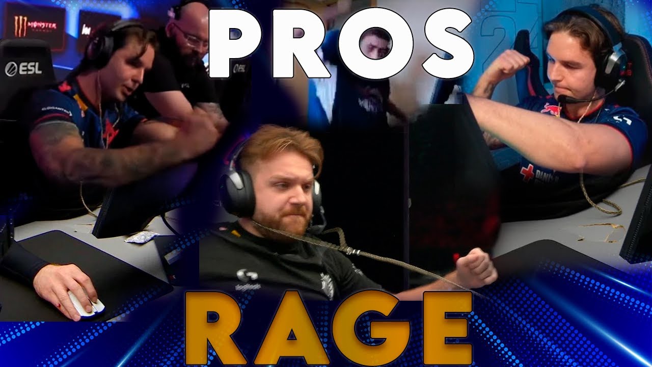 🔥 QUANDO PROS DÃO RAGE...(CS2-CSGO) 🔥 - YouTube