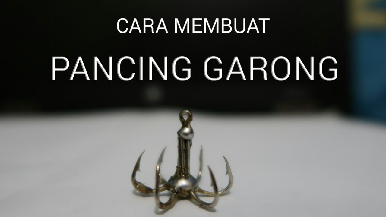cara membuat pancing garong untuk memancing ikan baronang juga ketang ...