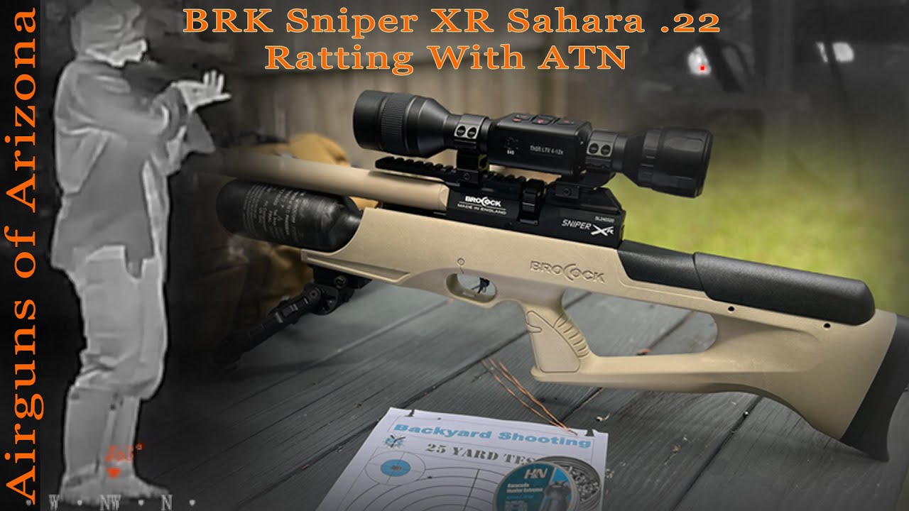 Airguns of Arizona - BRK Sniper XR Sahara Ratting with ATN – Backyard ...