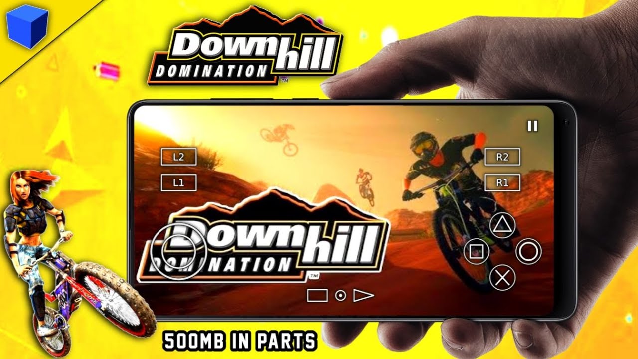 [500MB] Downhill Domination PS2 Full Version | AetherSX2 Game On Android - YouTube
