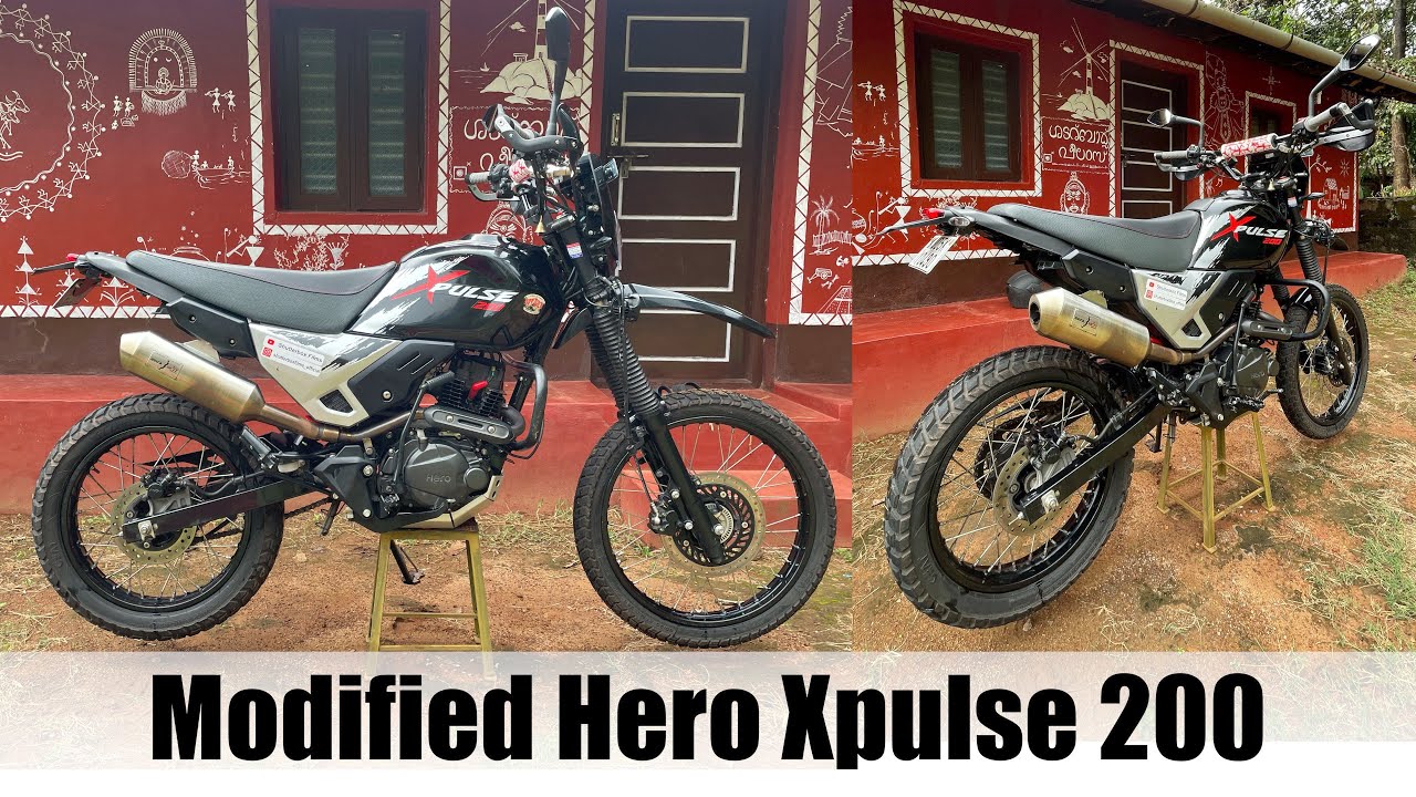 Some more modifications on my Xpulse 200 Rally Editon 😎 - YouTube