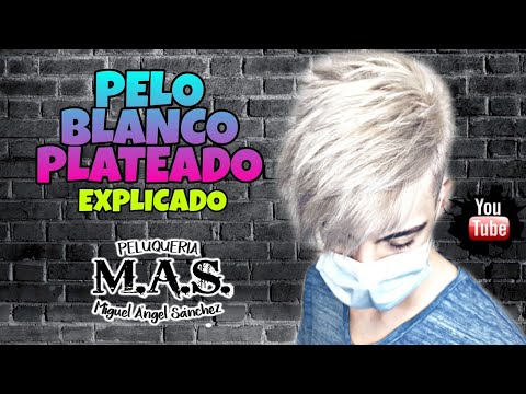 Cabello Blanco Plateado, Como Decolorar El Pelo a Blanco, Explicado ...