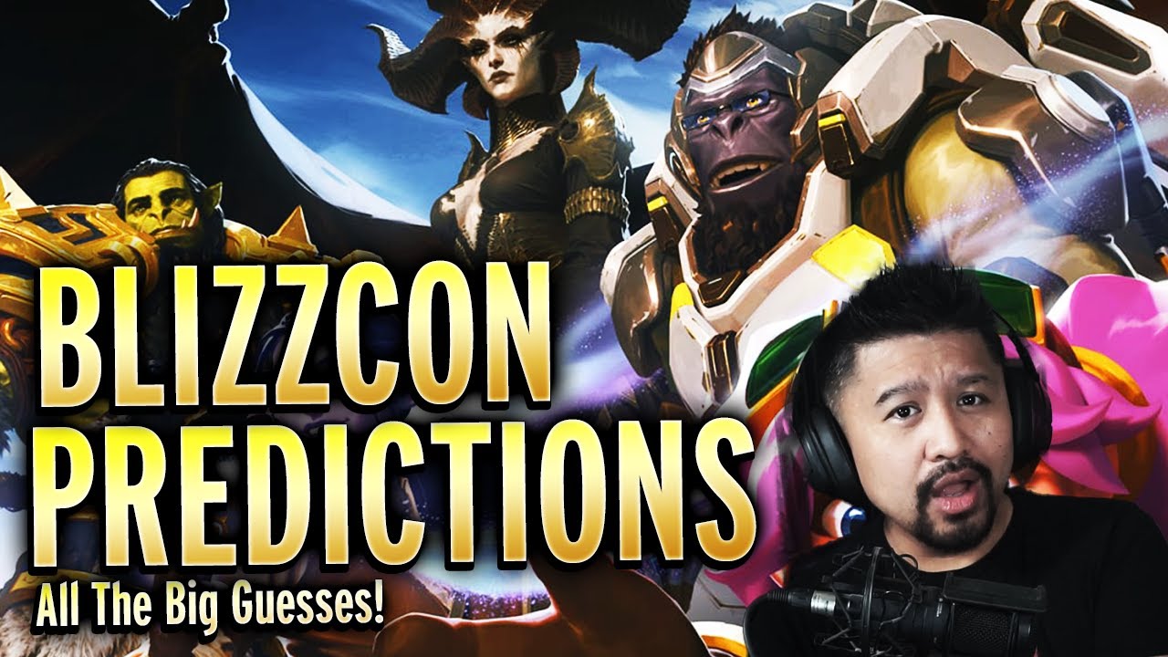 The Oversized Blizzcon Predictions List! - YouTube