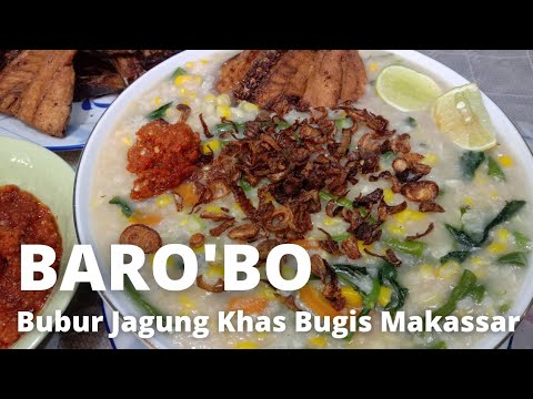 RESEP BARO'BO (BUBUR JAGUNG)...SIMPLE & ENAK!! - YouTube
