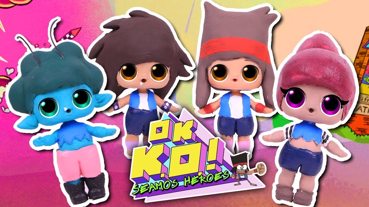 OK K.O. SEAMOS HEROES! 🔹K.O., ENID, RADICAL & T.K.O. 🔹 Juguetes y ...