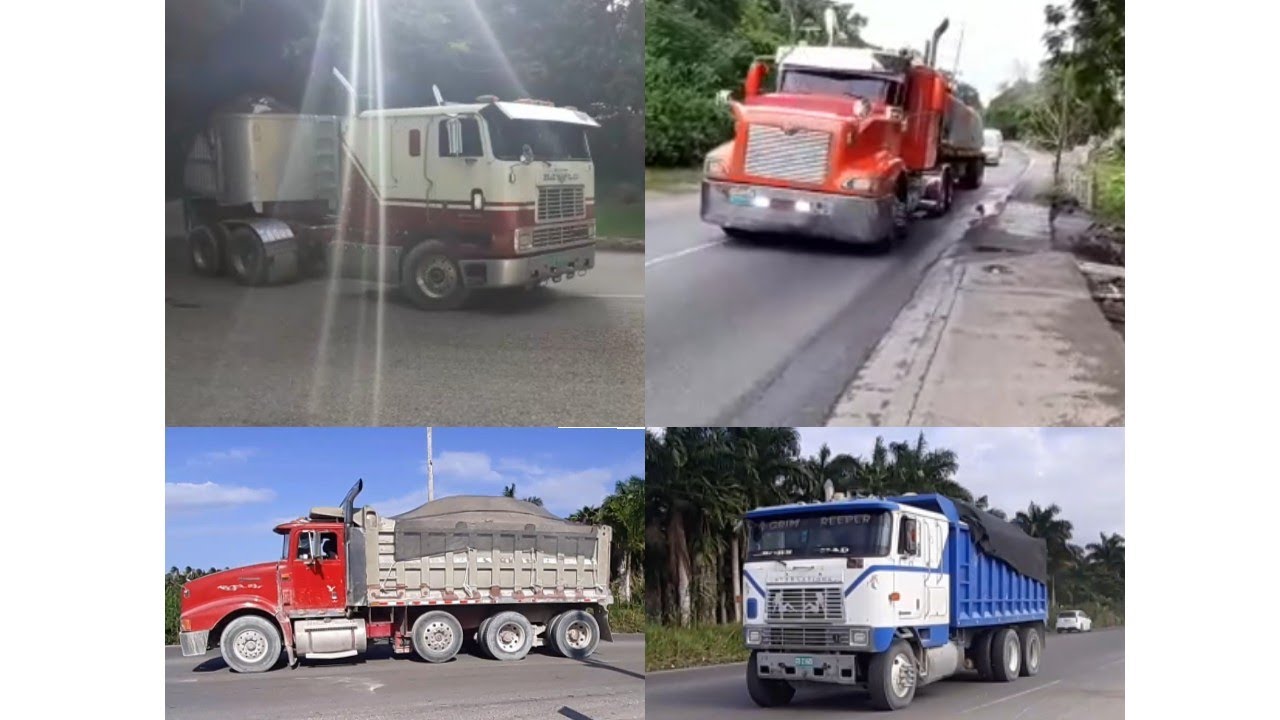 JA 🇯🇲 INTERNATIONAL Trucks Jake Brake Compilation - YouTube