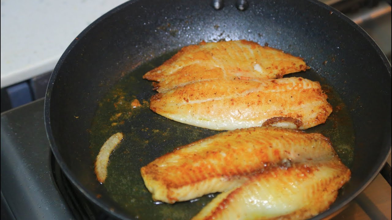 EASY DELICIOUS FISH FILLET - YouTube