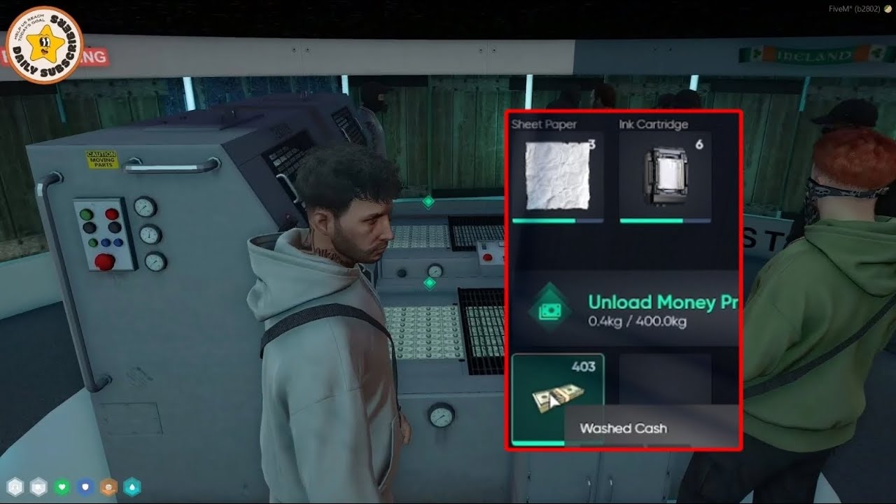 Manor Put Ink and Sheet Paper In The Money Printer | NoPixel 4.0 GTA RP ...