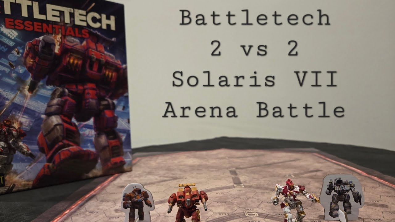 Battletech Essentials 2 vs 2 Arena Battle - YouTube