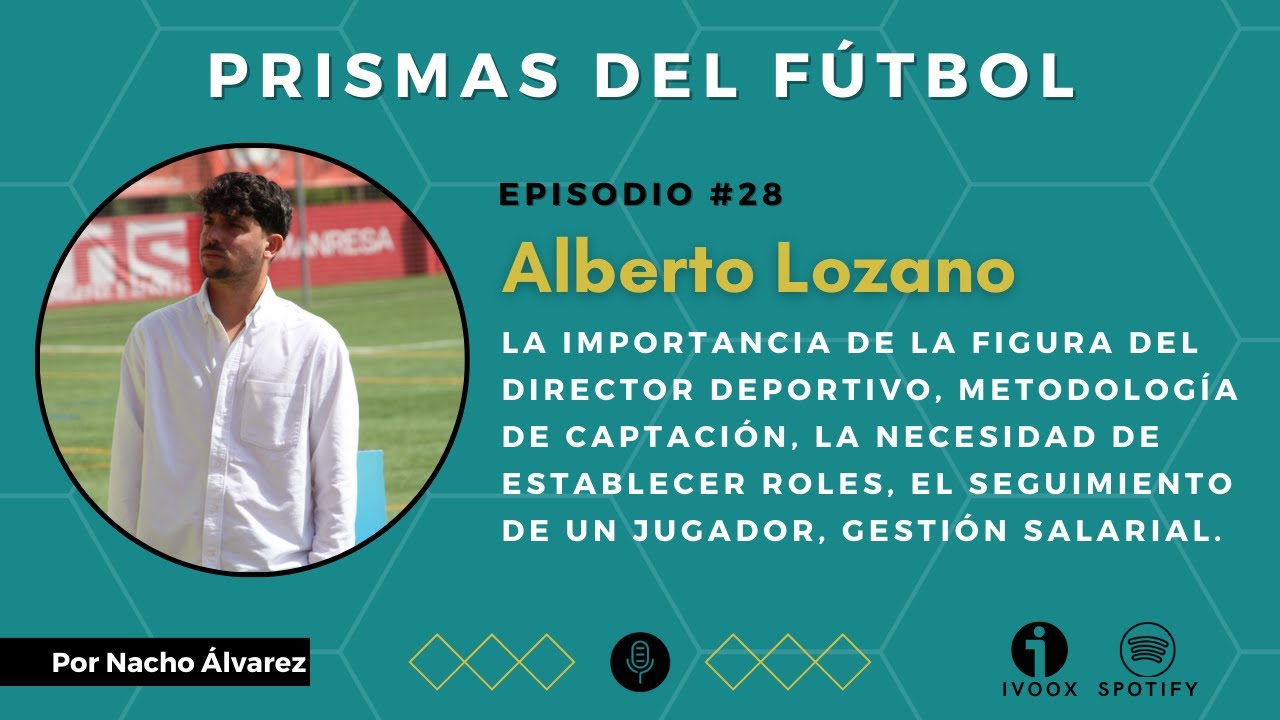 Episodio 28 - Alberto Lozano | Director Deportivo UD Sanse - YouTube