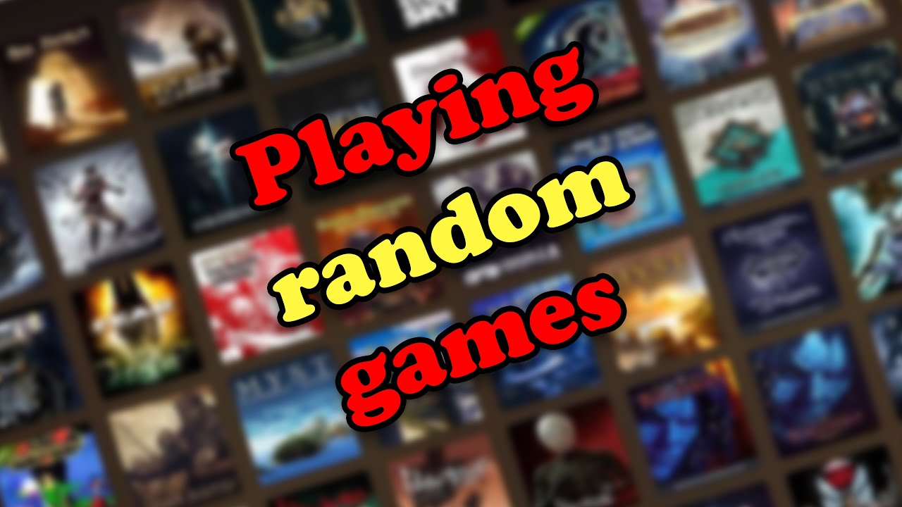 Playing random games LIVE🔴 - YouTube