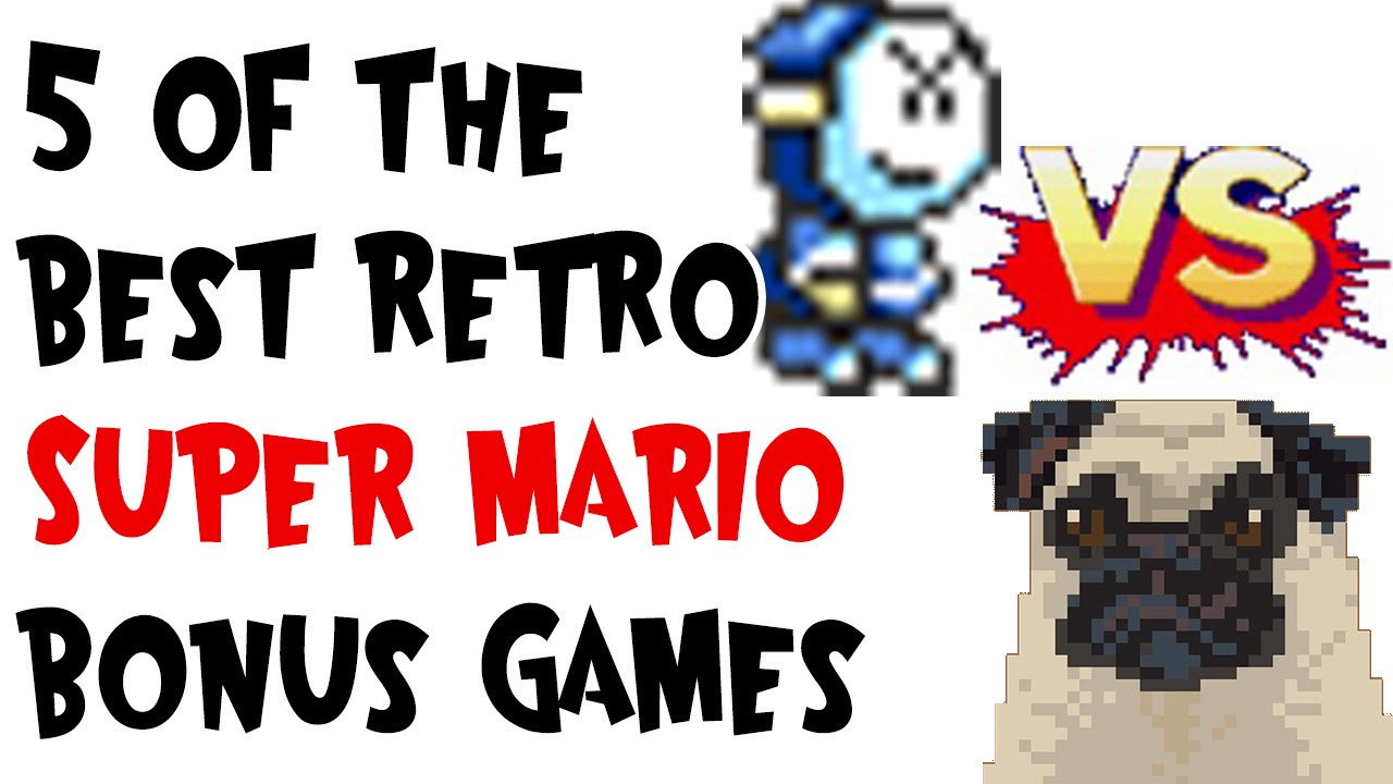 5 of the best RETRO Super Mario Bonus Games - YouTube