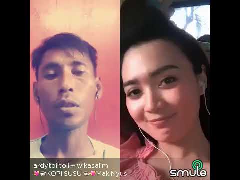 Duet bersama wika salim..tajuk lagu kopi susu