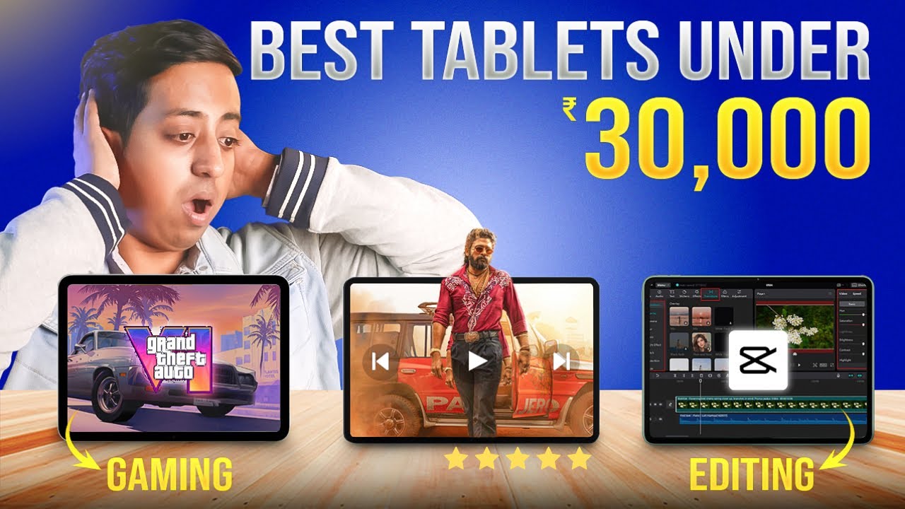 Top 3 Best Tablet Under 30000 in December 2024 || Best Tablets for ...