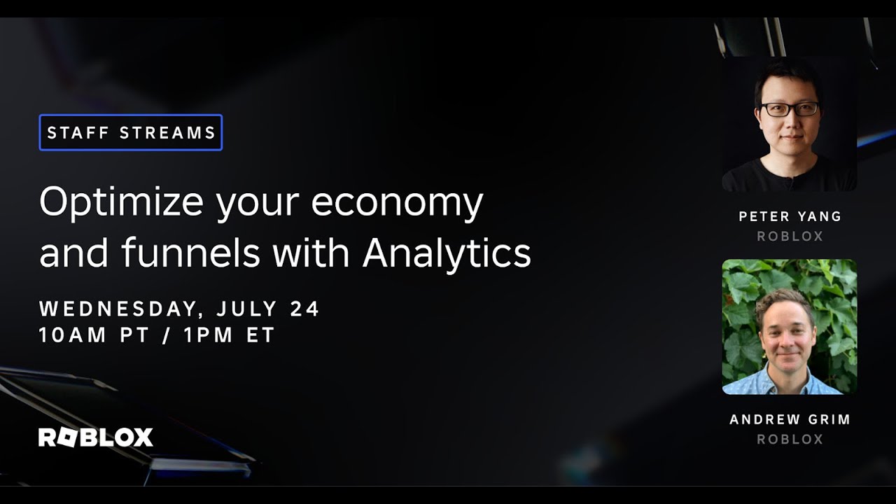 Tracking funnel and economy events on Roblox - YouTube