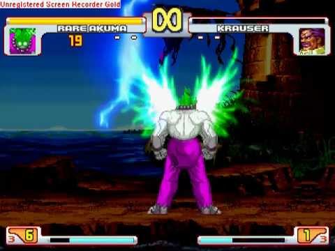 ShinSmoke's MUGEN: Rare Akuma(me) vs Survival Mode - YouTube